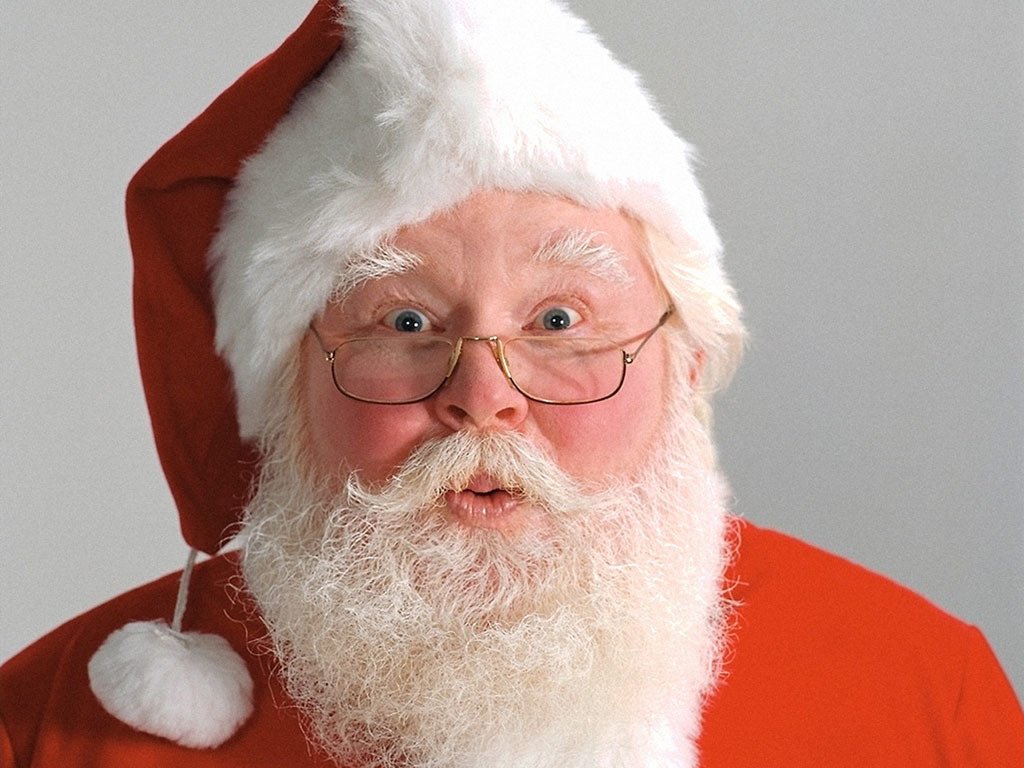 Real Santa Claus Face