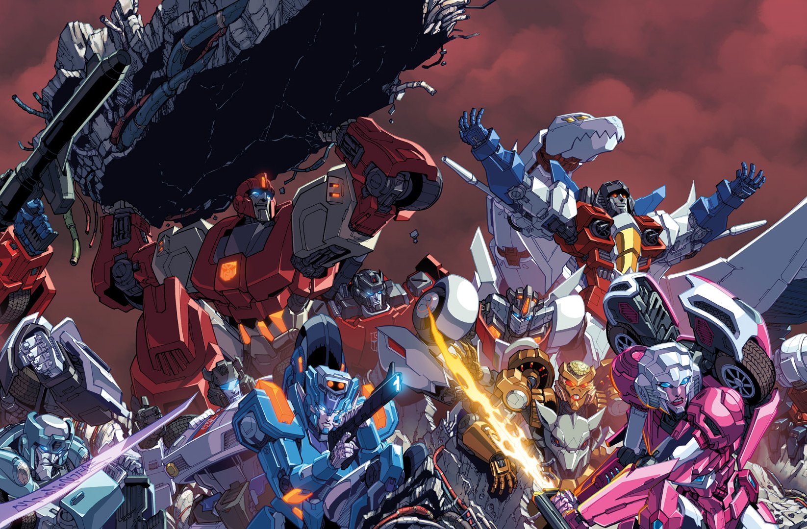 IDW Transformers Countdown to 50 cover artwork - Transformers News ...
