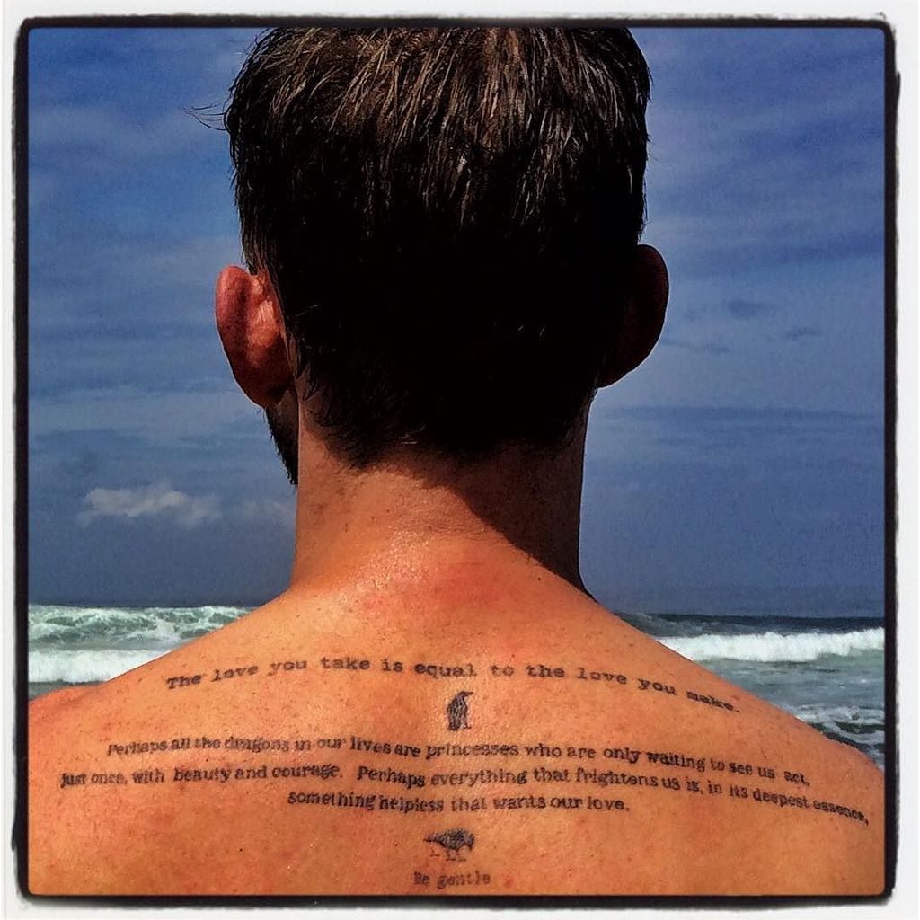 Dominic Monaghan Tattoos