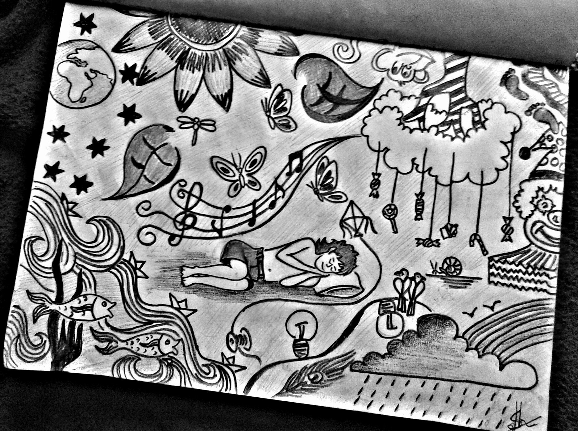 My Dream World Drawing Pictures