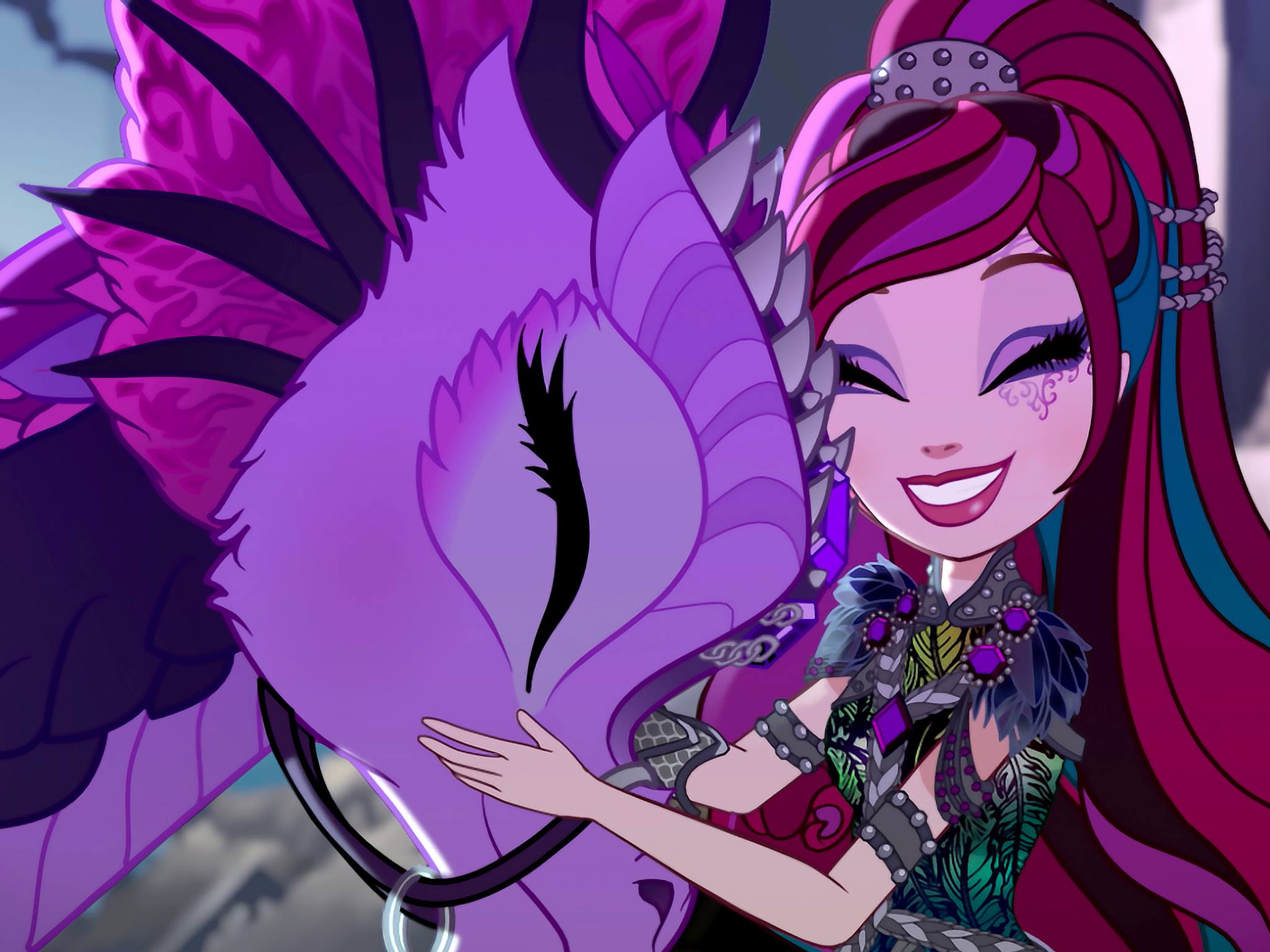 Ever After High Raven Queen Wallpaper