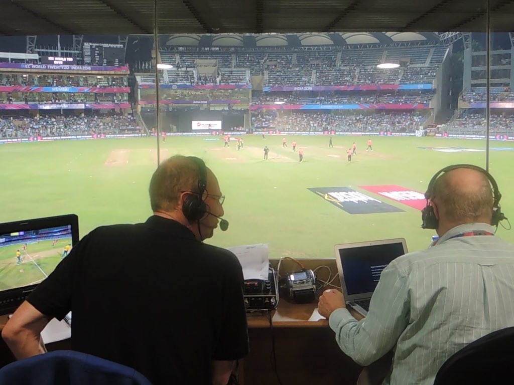 View from bbctms commentary box at the Wankhede as ENG begin crucial ...