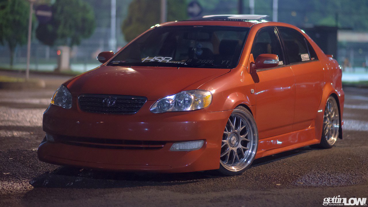 Bagged Corolla