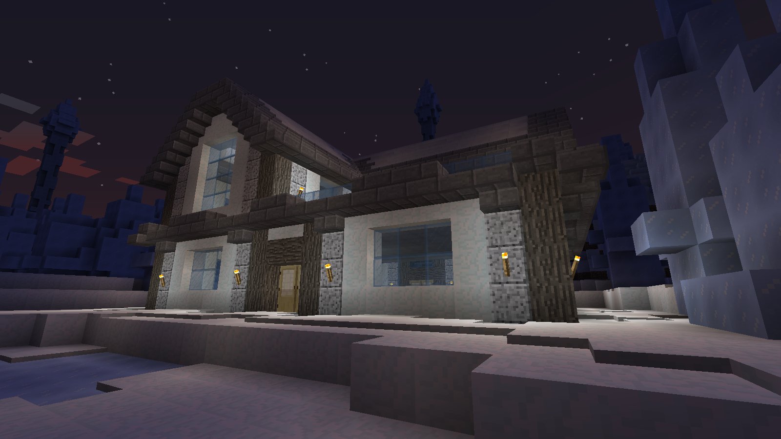 Minecraft Ice Spikes Biome