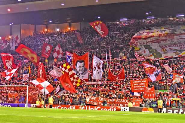 Anfield Kop Flags