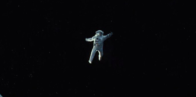 Astronaut Floating Away