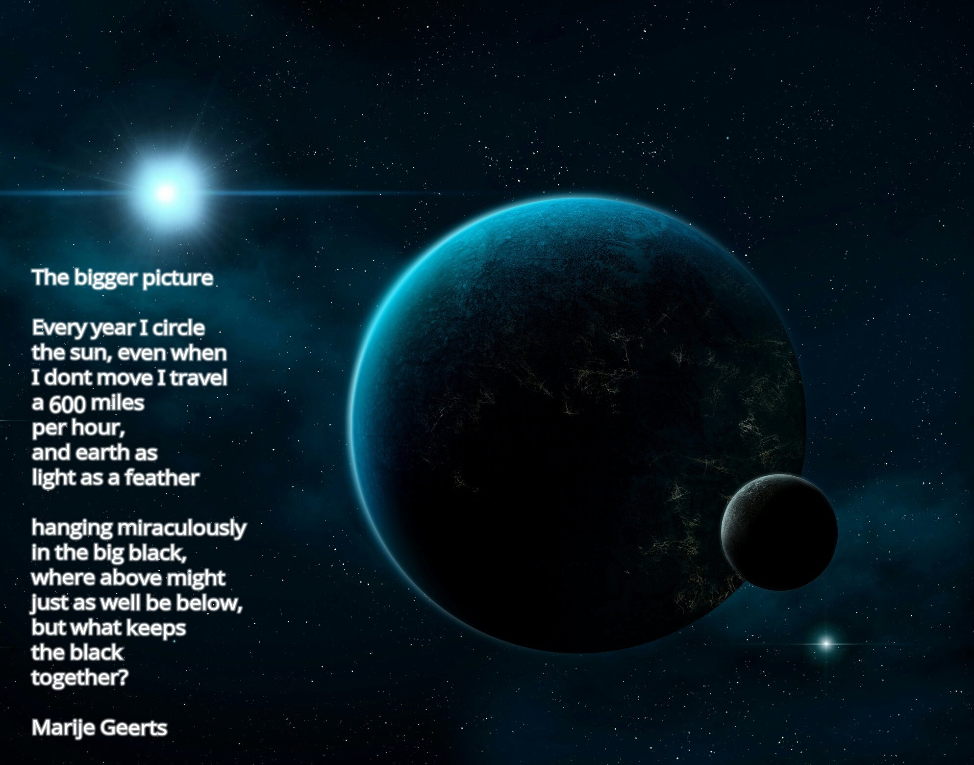 Poems About Space And Planets