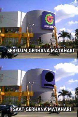 Memes Gerahana Matahari