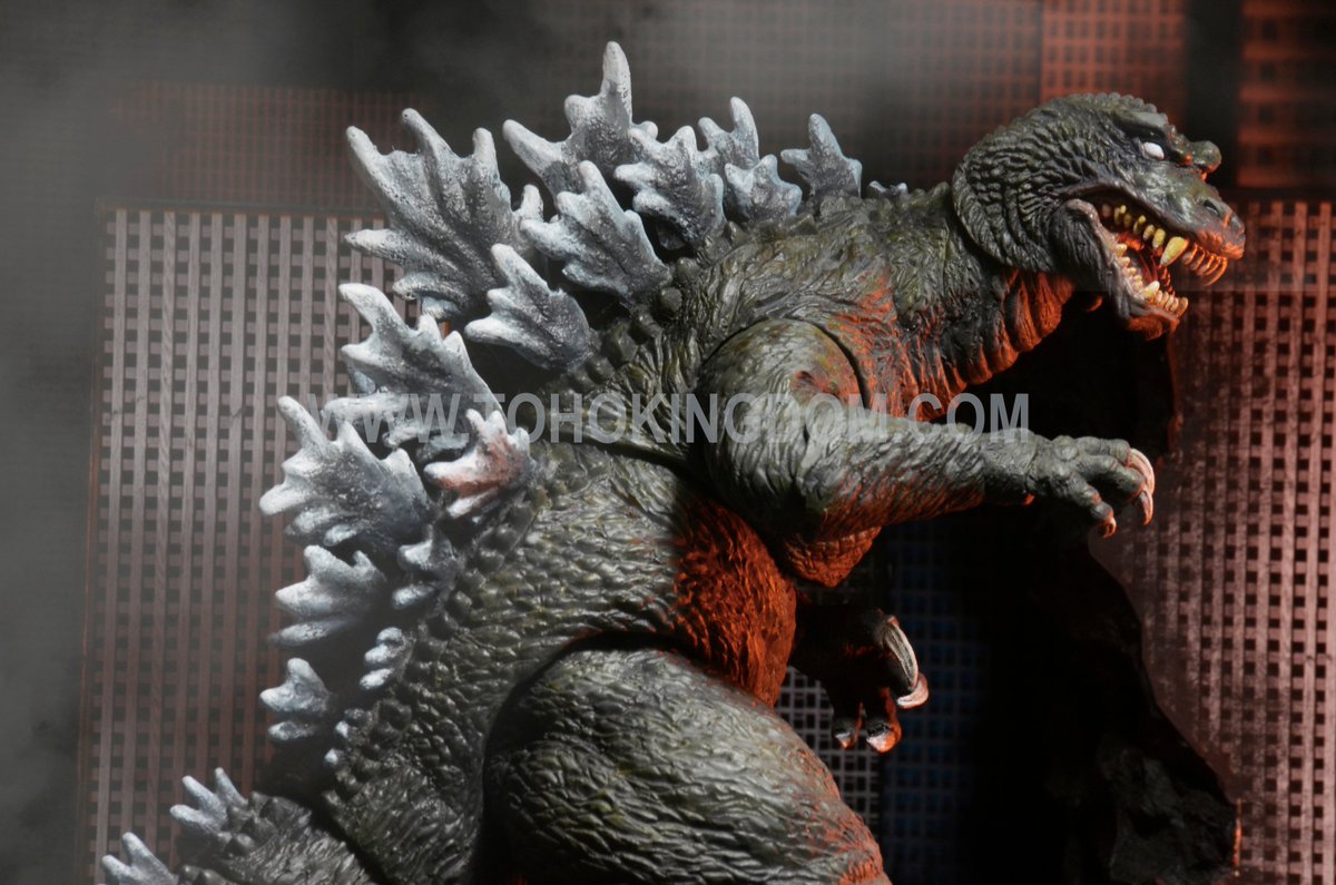From the TK Twitter, NECA GMK Goji. : r/GODZILLA