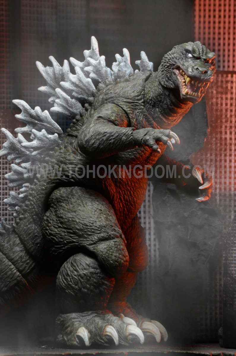 From the TK Twitter, NECA GMK Goji. : r/GODZILLA