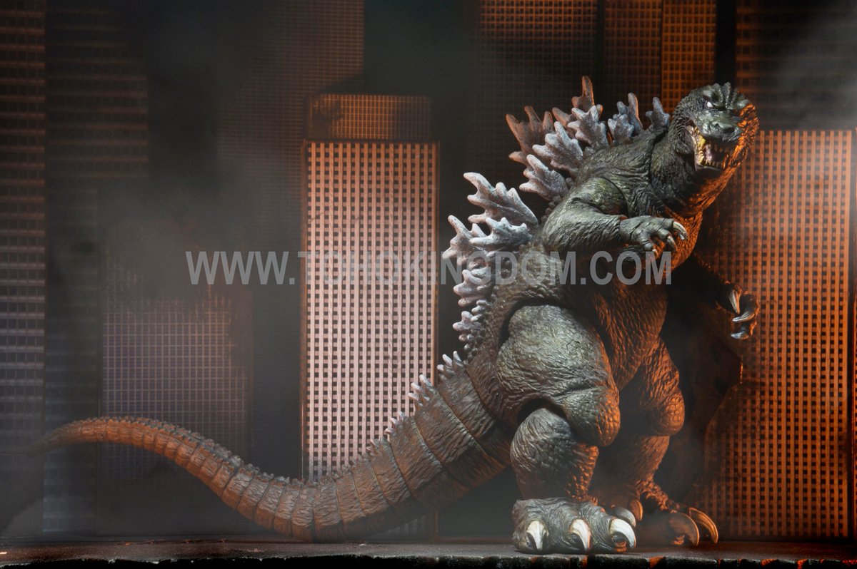 From the TK Twitter, NECA GMK Goji. : r/GODZILLA