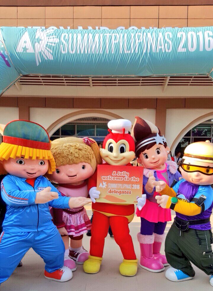Jollibee Mascot And Friends