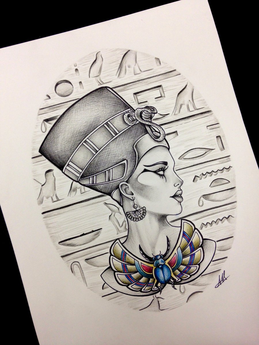 Egyptian Queen Tattoo