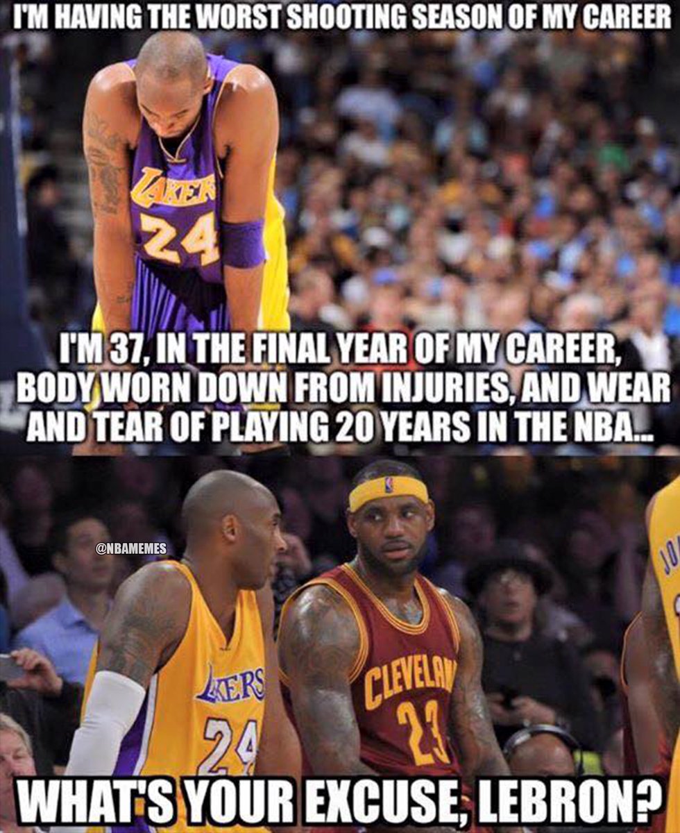 Lebron Kobe Memes