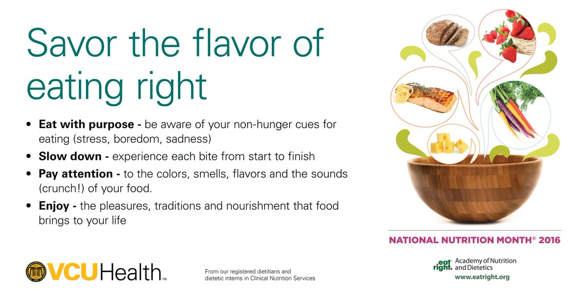 Celebrate National Nutrition Month with these tips from our registered ...