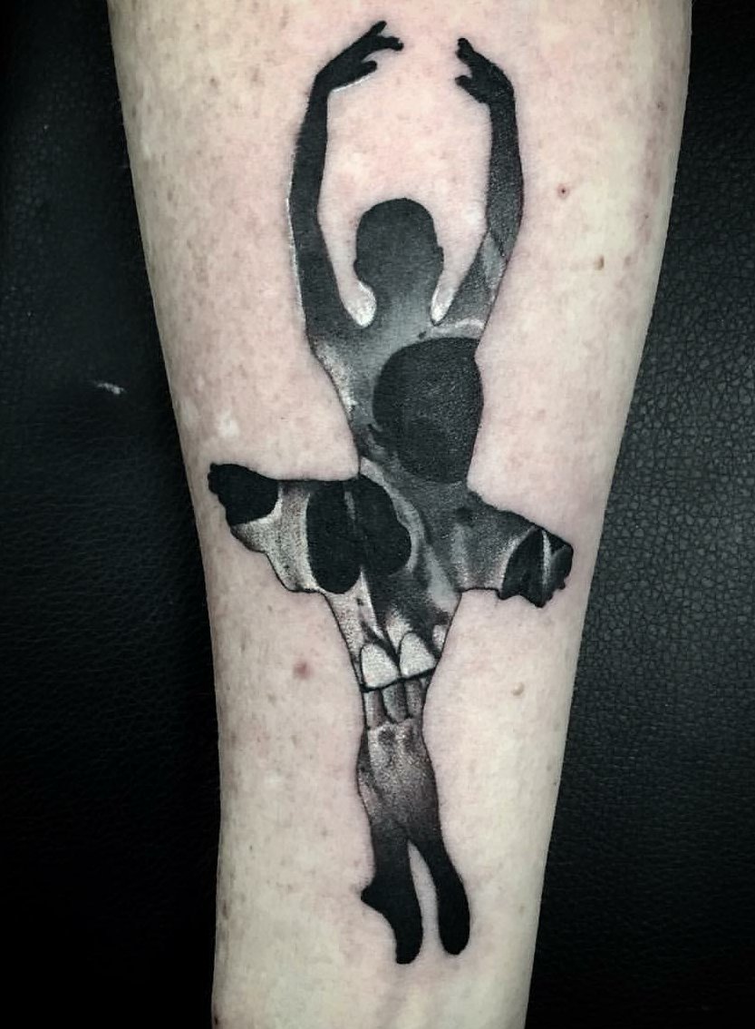 Dancer Silhouette Tattoos