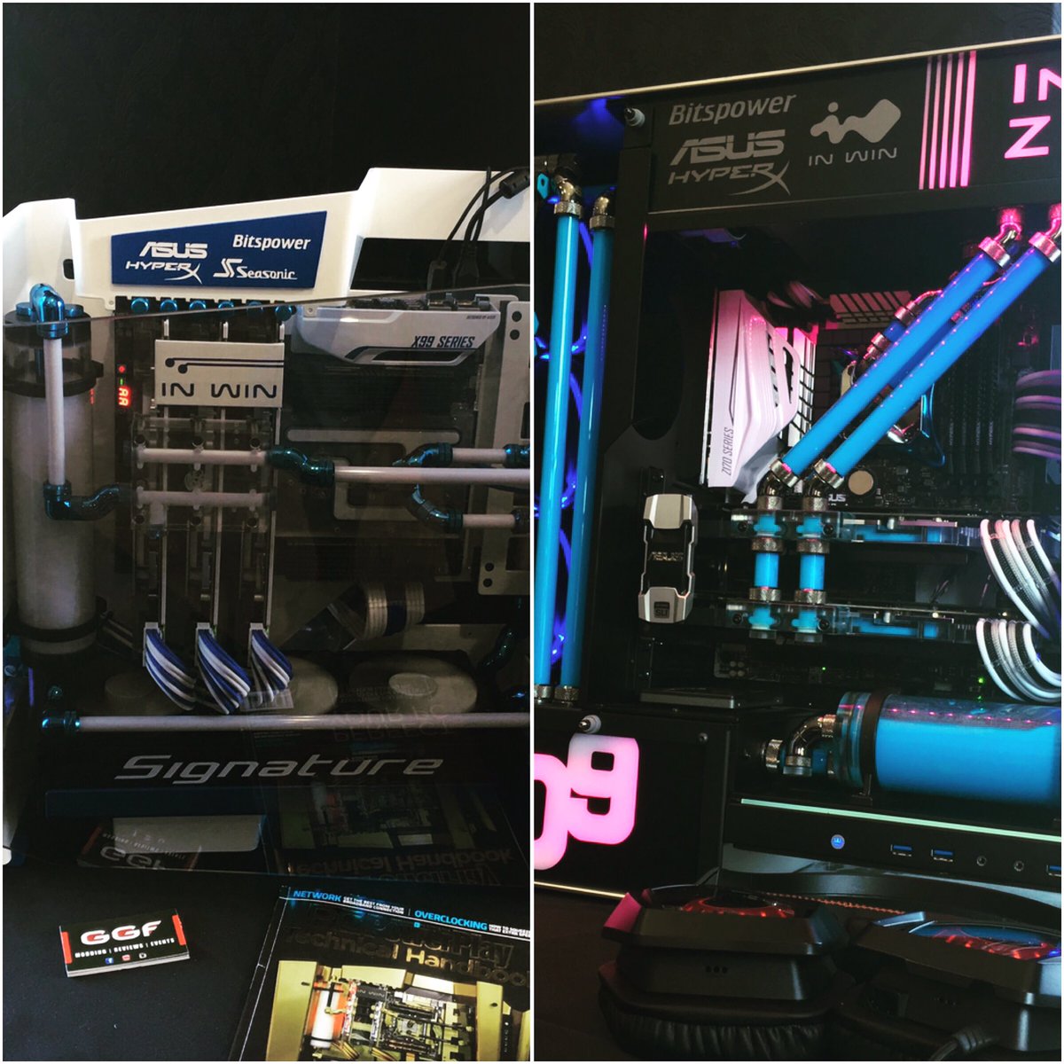 Take your pick! Left or right modded PC? pcmasterrace modding ASUS ...