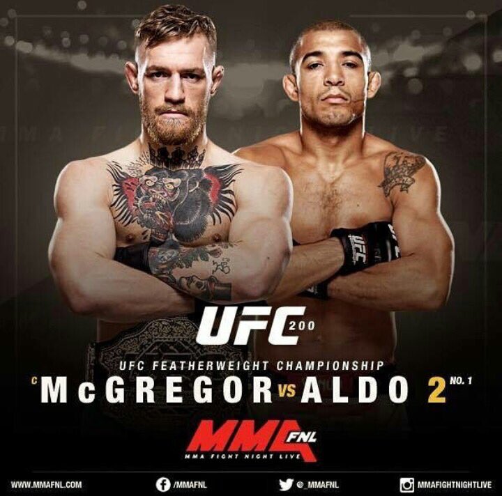 UFC 200 card is set | TMMAC - The MMA Community Forum