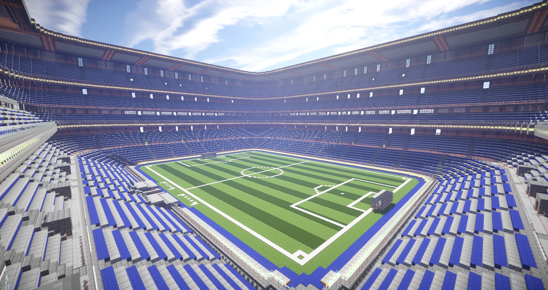 Minecraft Soccer Stadium