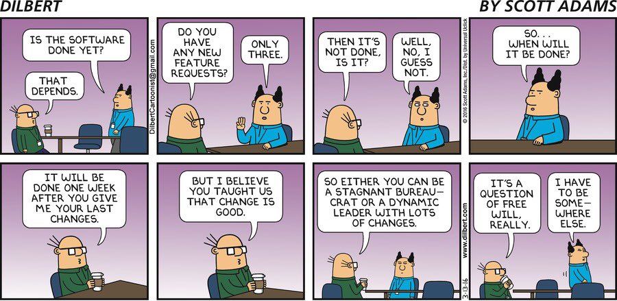 Dilbert Cartoon About Change Dilbert 2012 | PDF