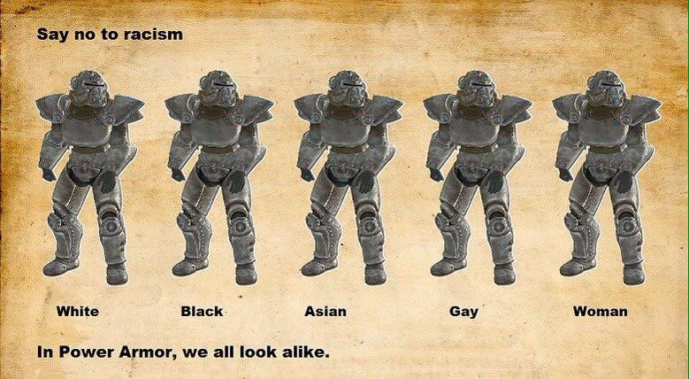 Power Armor Memes Power Armor Must Be Harvested Off Dead Comrade In