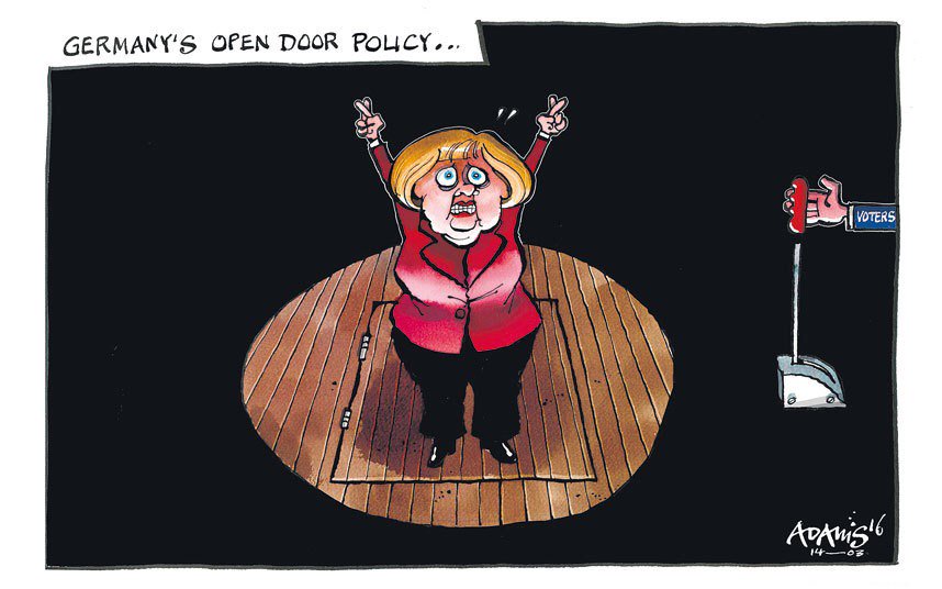 Open Door Policy Political Cartoon
