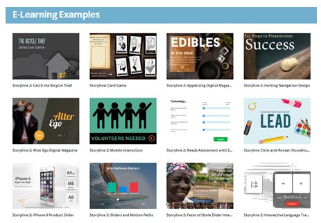 Elearning Design Examples