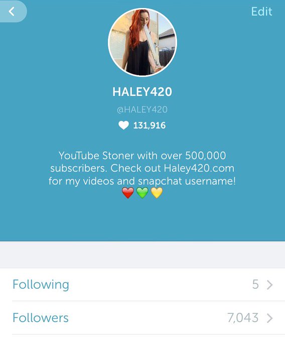 TW Pornstars - Haley420. Pictures and videos from Twitter. Page 7