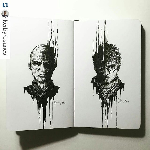 How To Draw Voldemort Easy