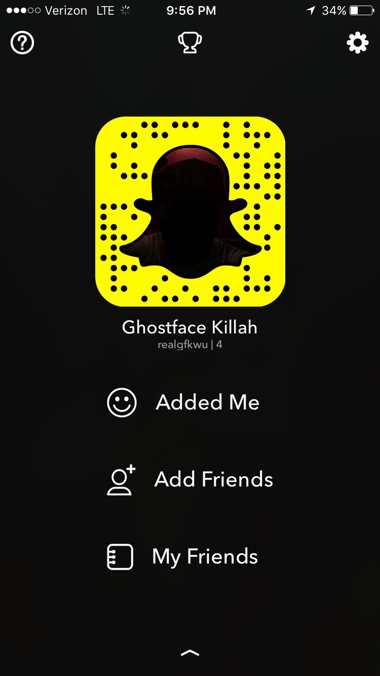 Snapchat Ghost Face