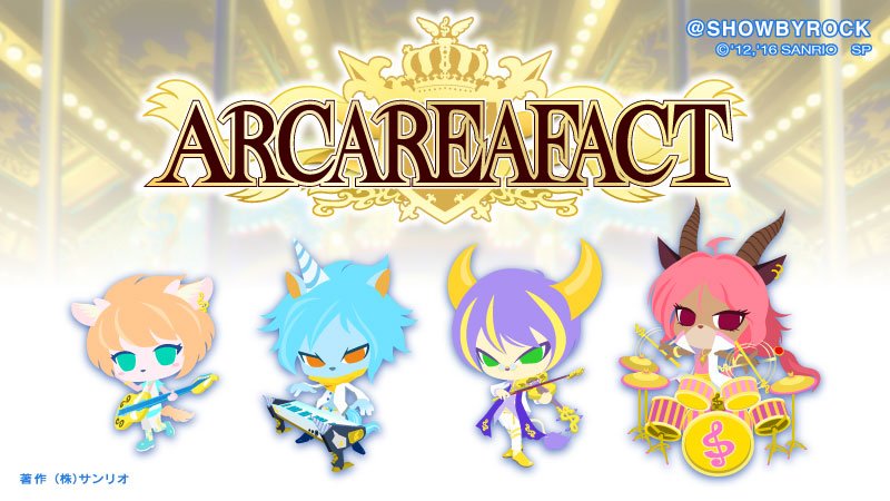 『SHOW BY ROCK』に新バンドがデビュー！その名は「ARCAREAFACT（アルカレアファクト）」 : おしキャラっ | 今流行りの ...