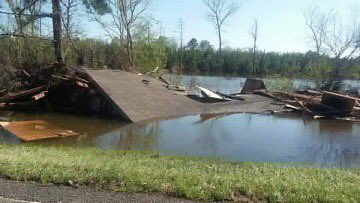 Viewer photo from Kina Whitney: Sabine River Bridge connecting ...