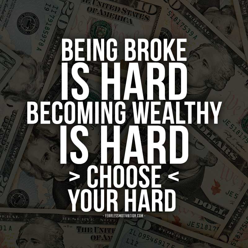 Being Broke Quotes