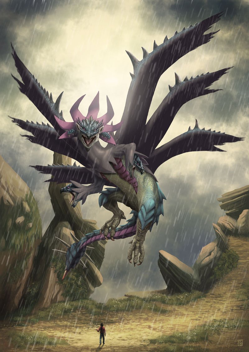Realistic Hydreigon
