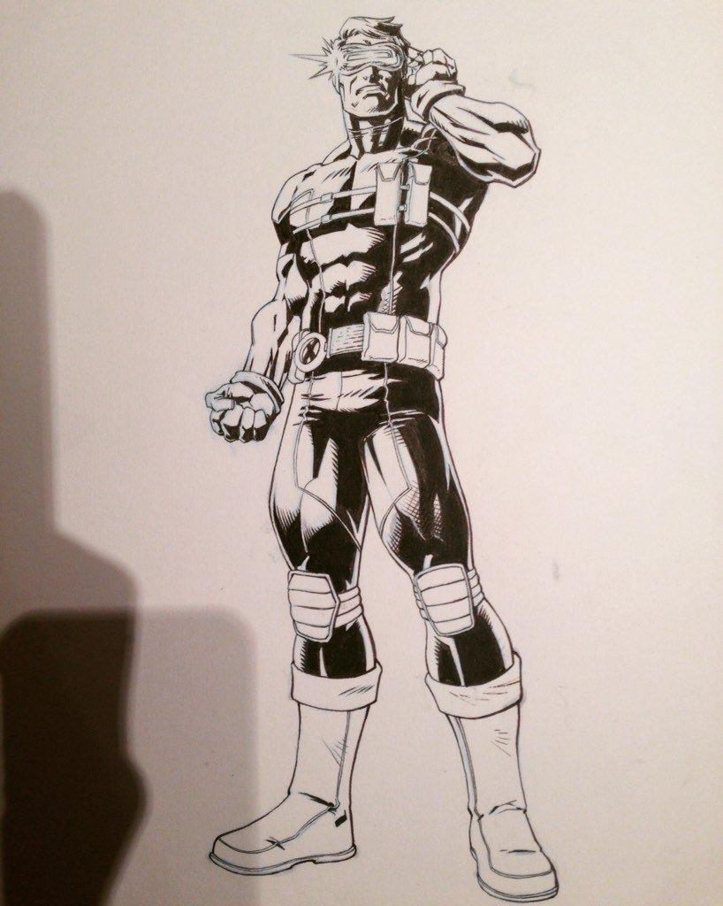 Scott Summers Marvel Drawings