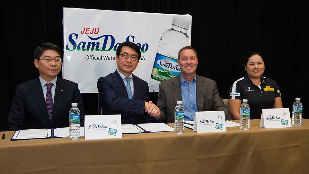 LPGA names Jeju SamDaSoo as newest marketing partner as the Official ...