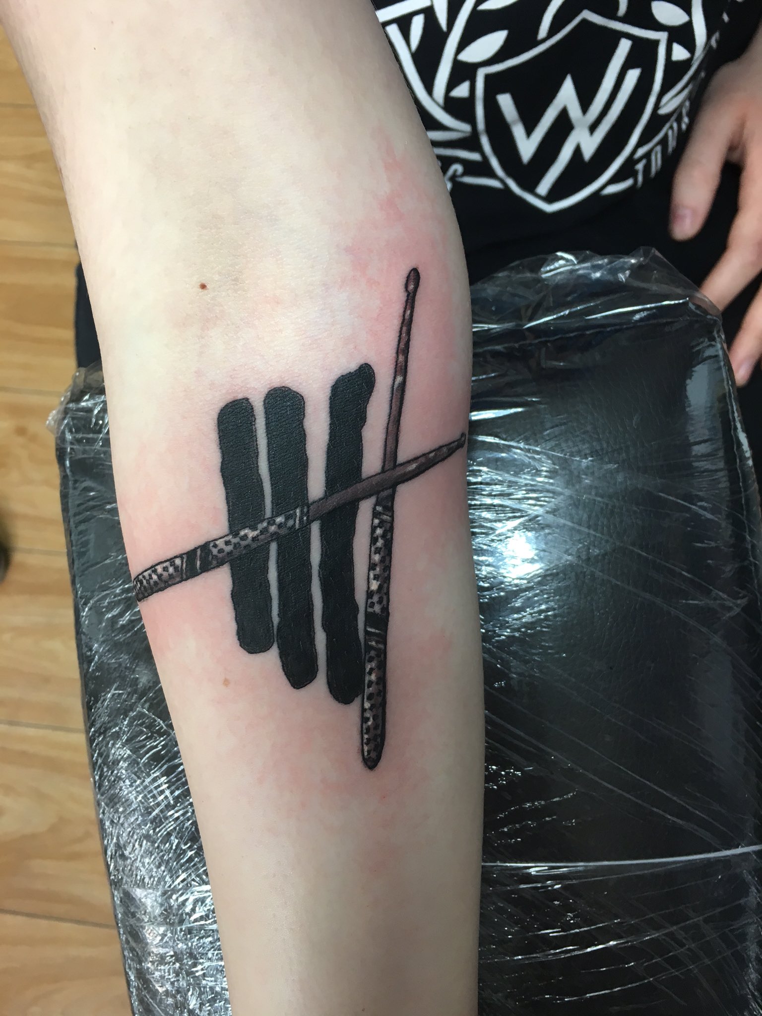 Drumsticks Tattoo