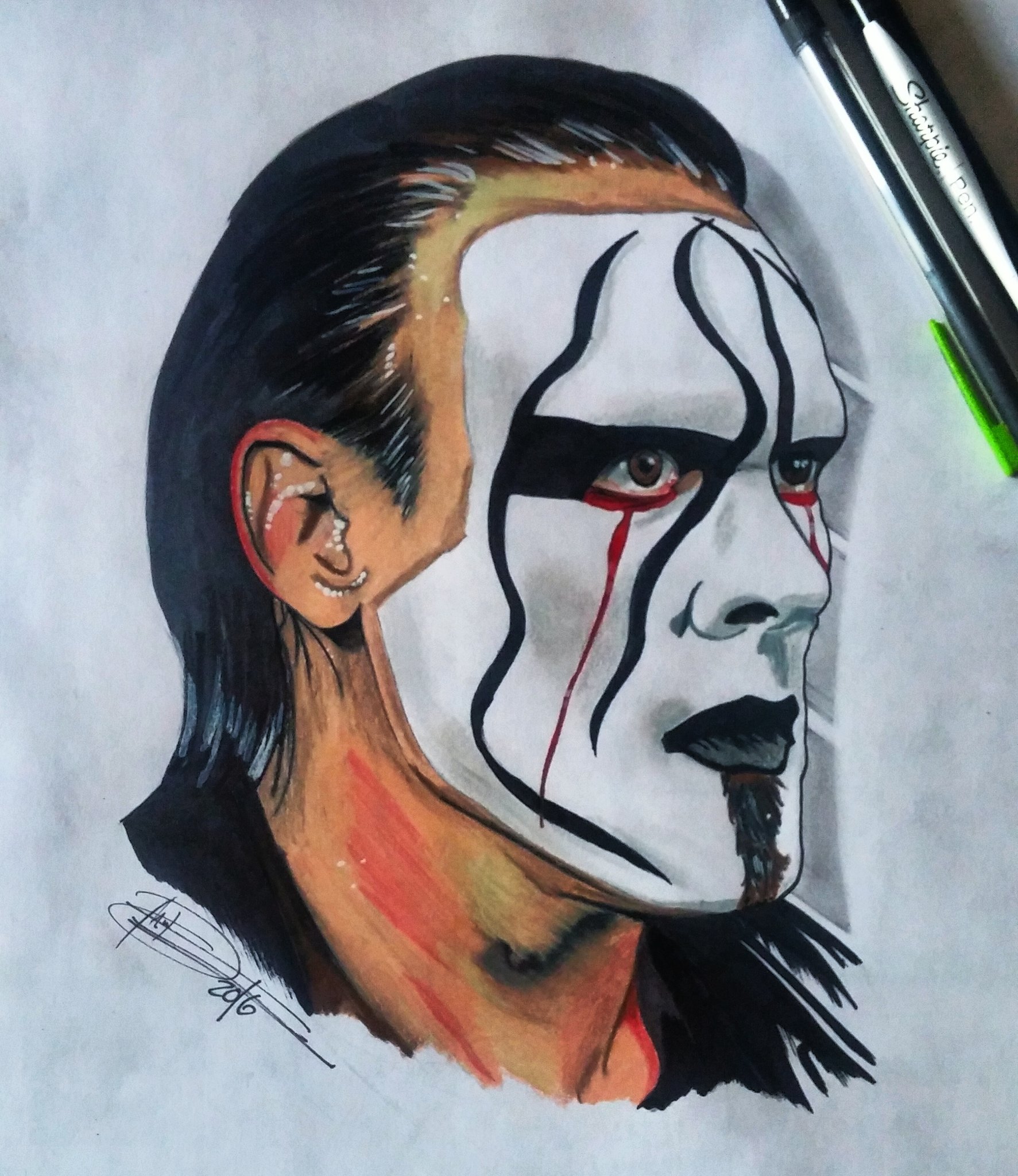 Wwe Sting Tattoos
