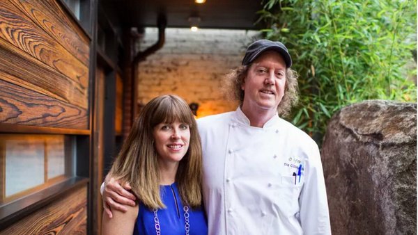 Tim and Nancy Cushman opened Covina yesterday serving Mediterranean-ish ...