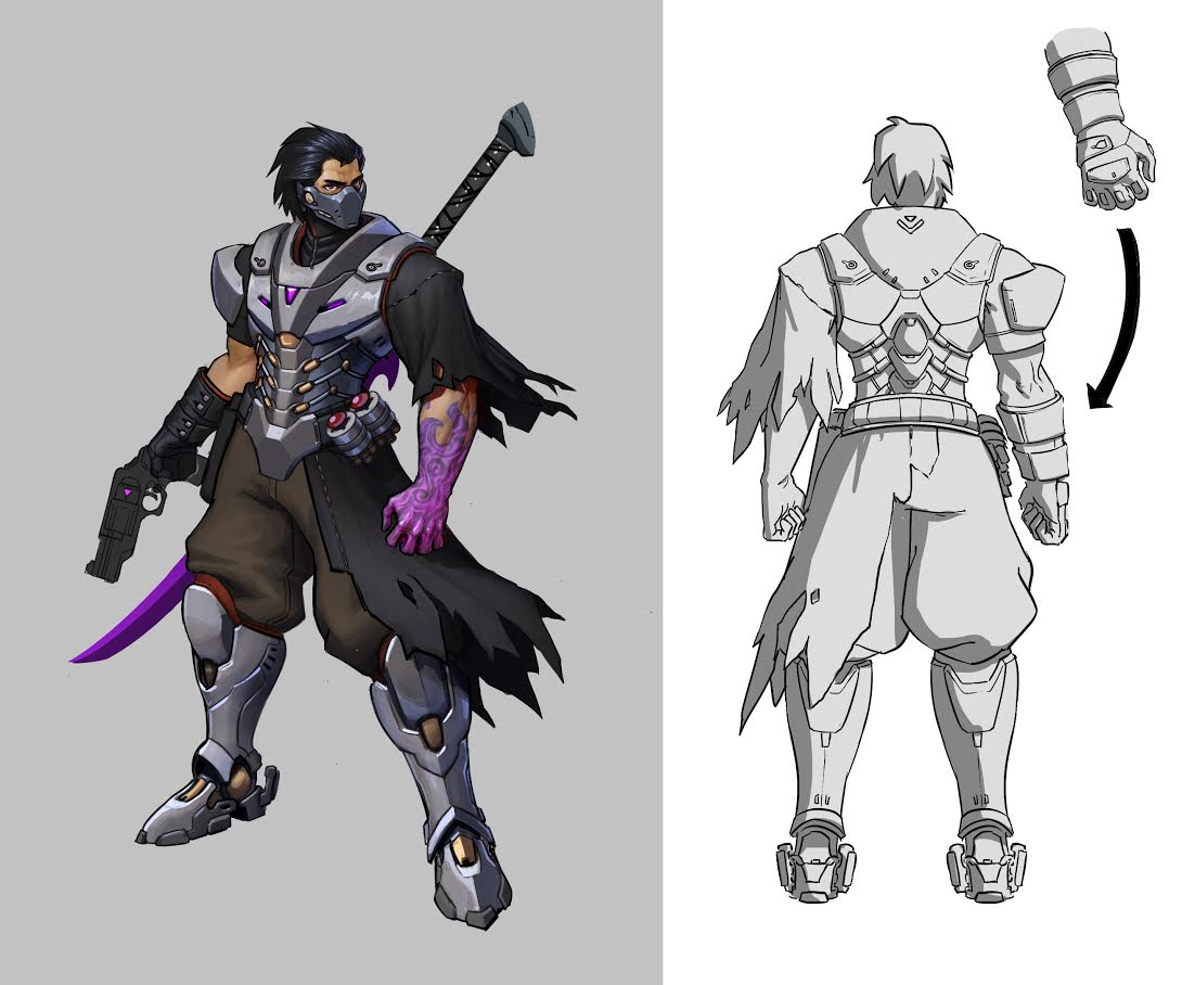 Androxus behind the mask, and what he was before : r/Paladins