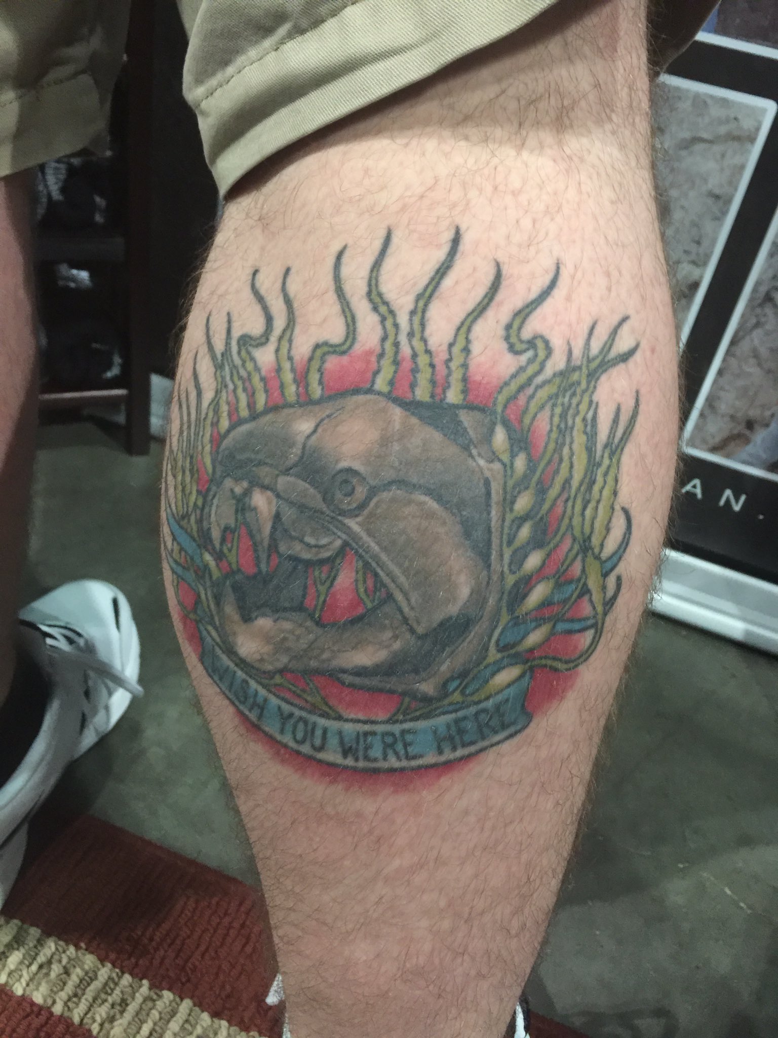 Cool Catfish Tattoos New School Catfish Tattoo