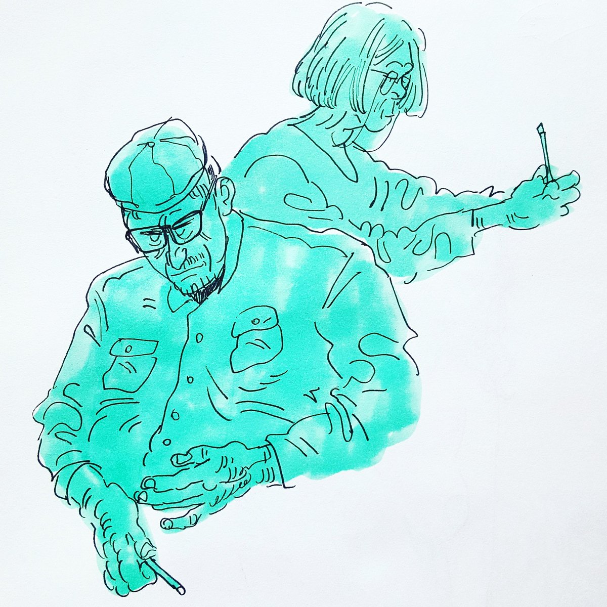 「pages from a comic 」mabelの漫画