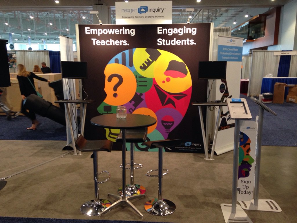 NexGen Inquiry on Twitter: "All set for #NSTA16 ... Looking forward to sharing our instructional ...