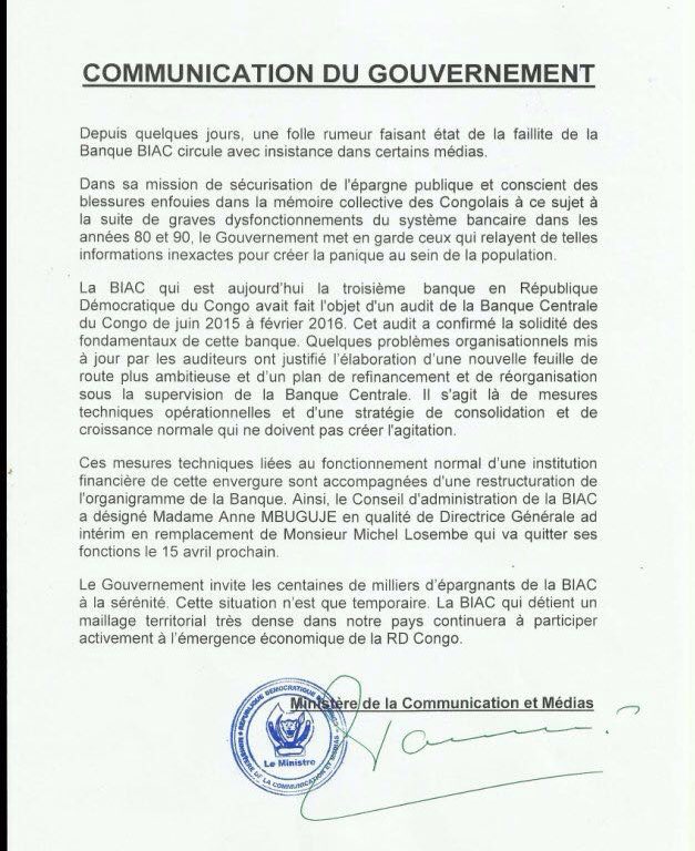 Min.Comm-Médias/RDC (@MinMEDIAS_RDC) | Twitter Min.Comm-Médias/RDC (@MinMEDIAS_RDC) | Twitter