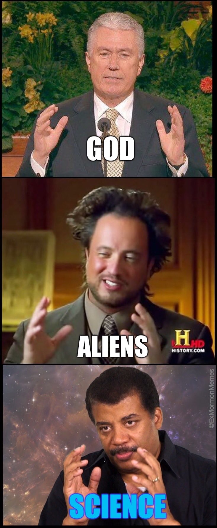 History Channel Meme Science