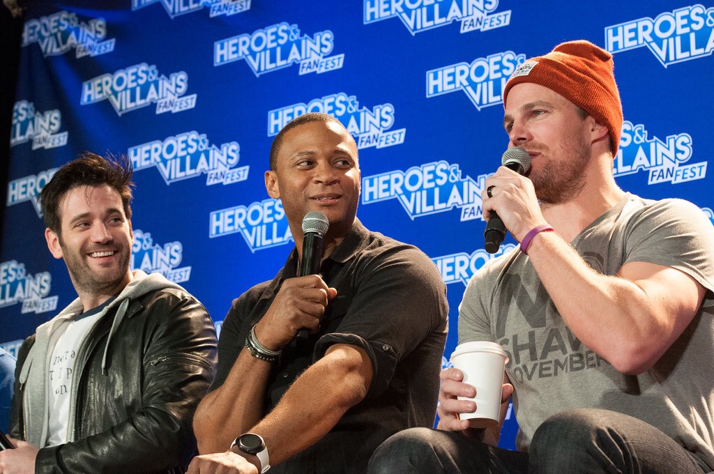 Stephen Amell And Colin Donnell