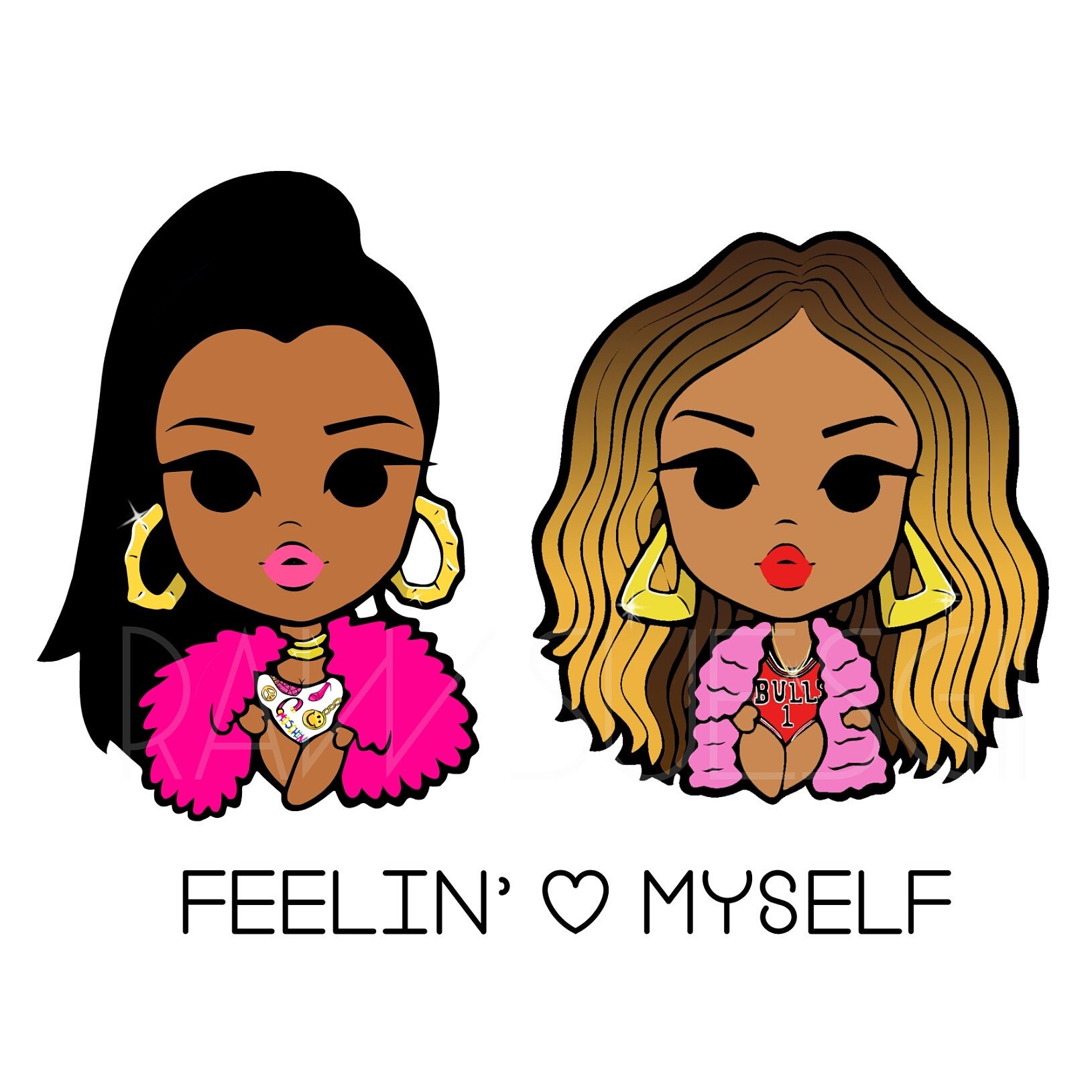 Nicki Minaj Graphic Design