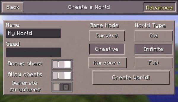 New Minecraft start screen - MCPE: Suggestions - MCPE: Discussion ...