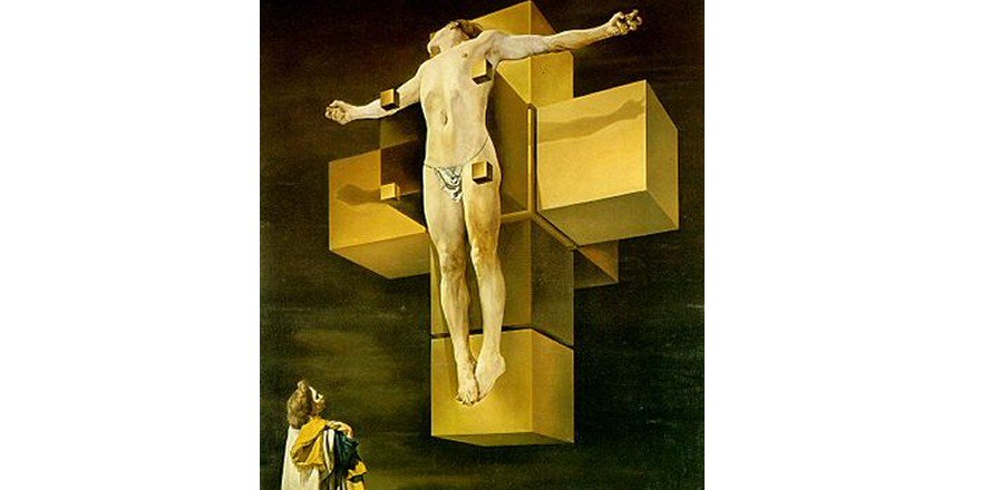 Salvador Dali Jesus Hypercube Masonic Freemason Freemasonry Wrist
