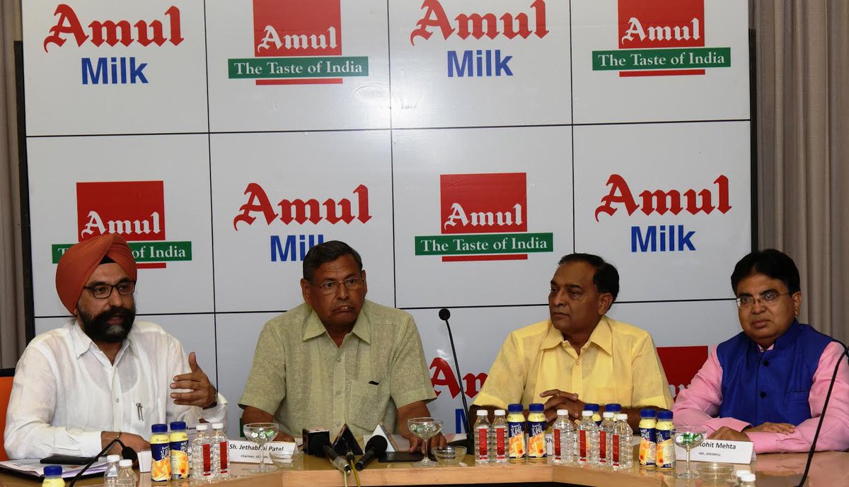 Amul launches pouch milk in Gandhinagar | DeshGujarat